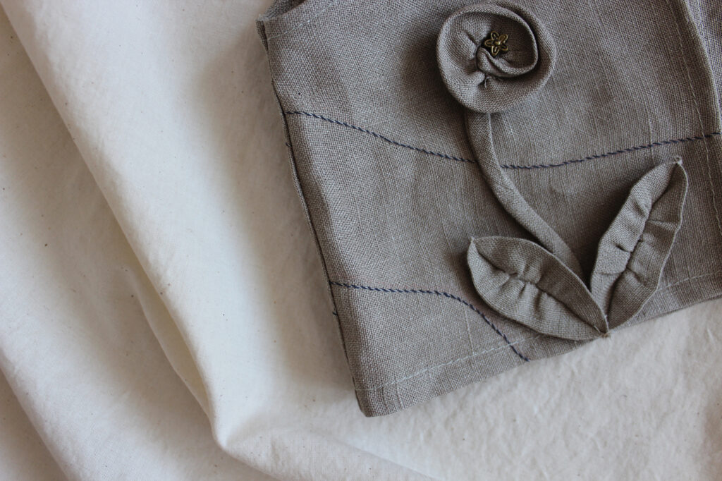 Fabric Leaf Applique Tutorial – DIY Clothes